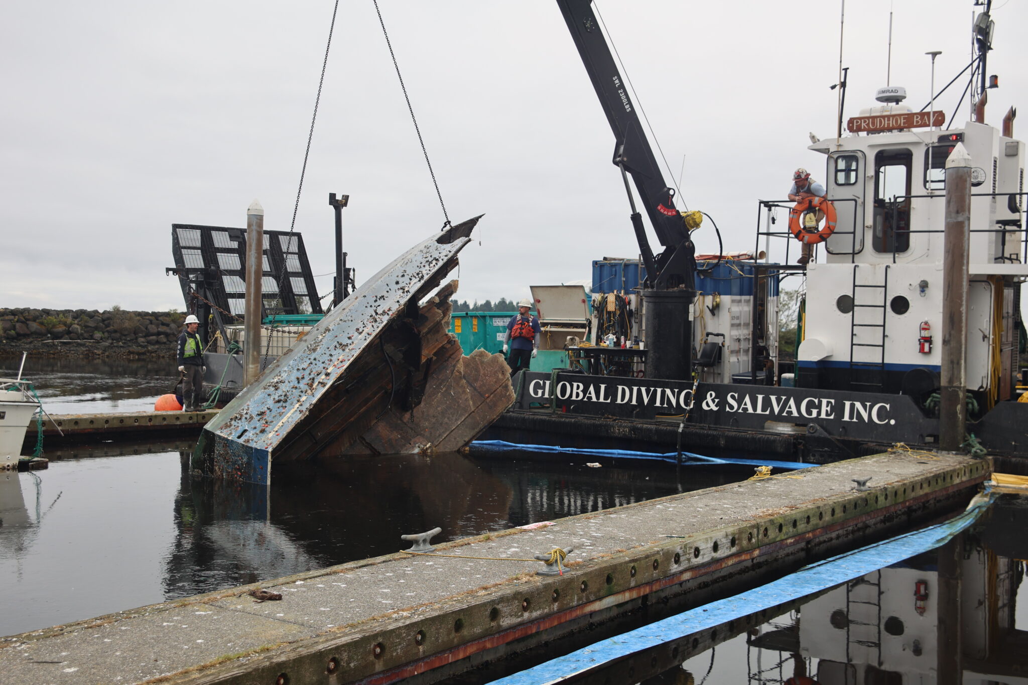 Neah Bay is finally free of decades-old debris | National Marine ...
